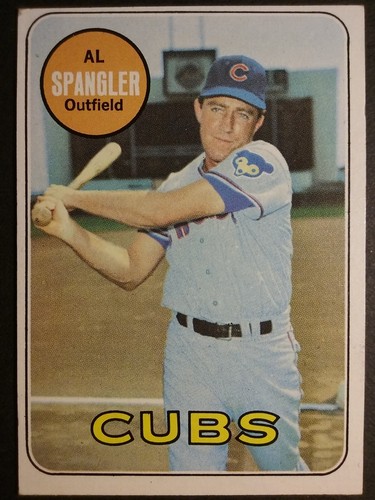 1969 TOPPS BASEBALL #268 AL SPANGLER CUBS EXCELLENT | eBay