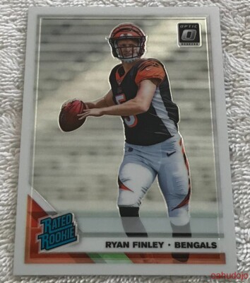 2019 Donruss Optic RYAN FINLEY #156 Rated Rookie Cincinnati Bengals | eBay