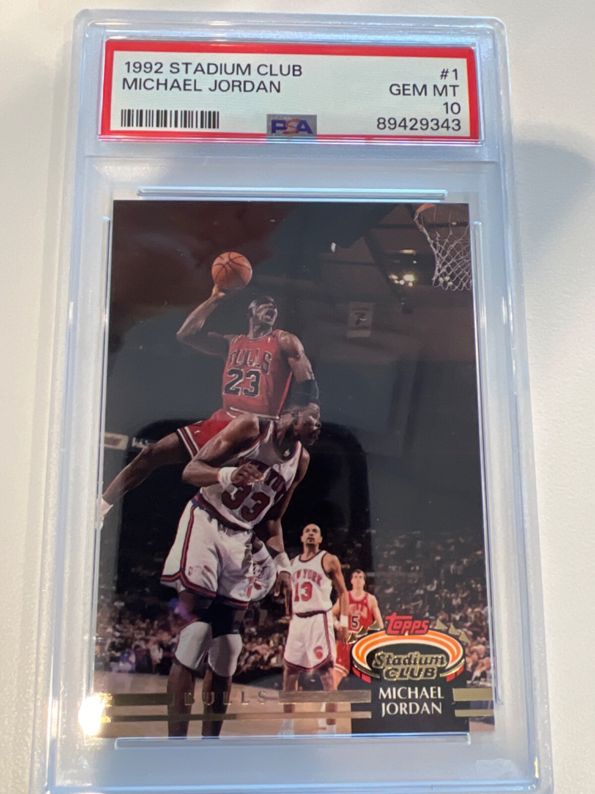 Michael Jordan 1992 Stadium Club #1 Base Price Guide - Sports Card Investor