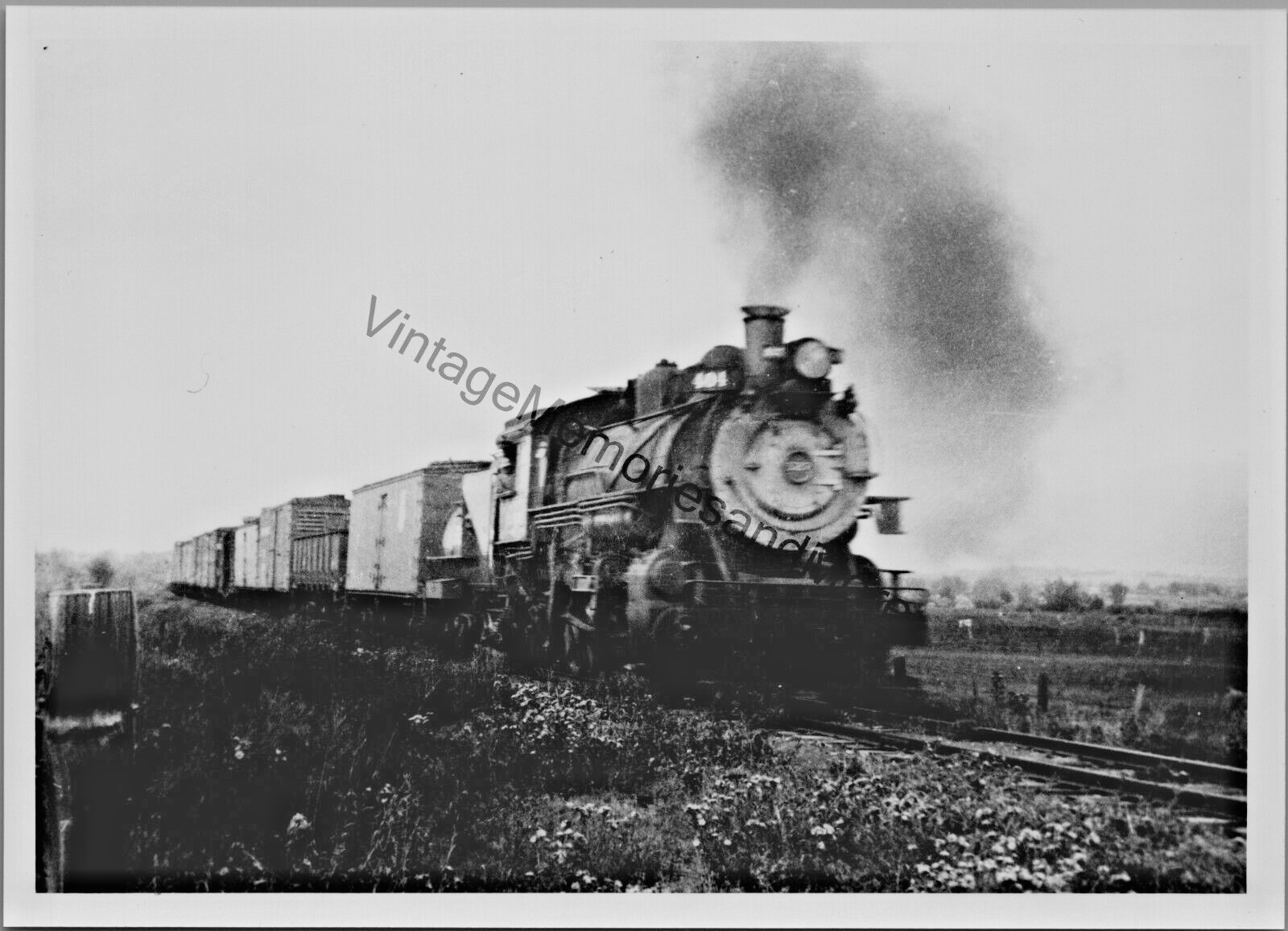 Vintage Union Pacific Railroad UP 404 Steam Locomotive T2-297 | eBay