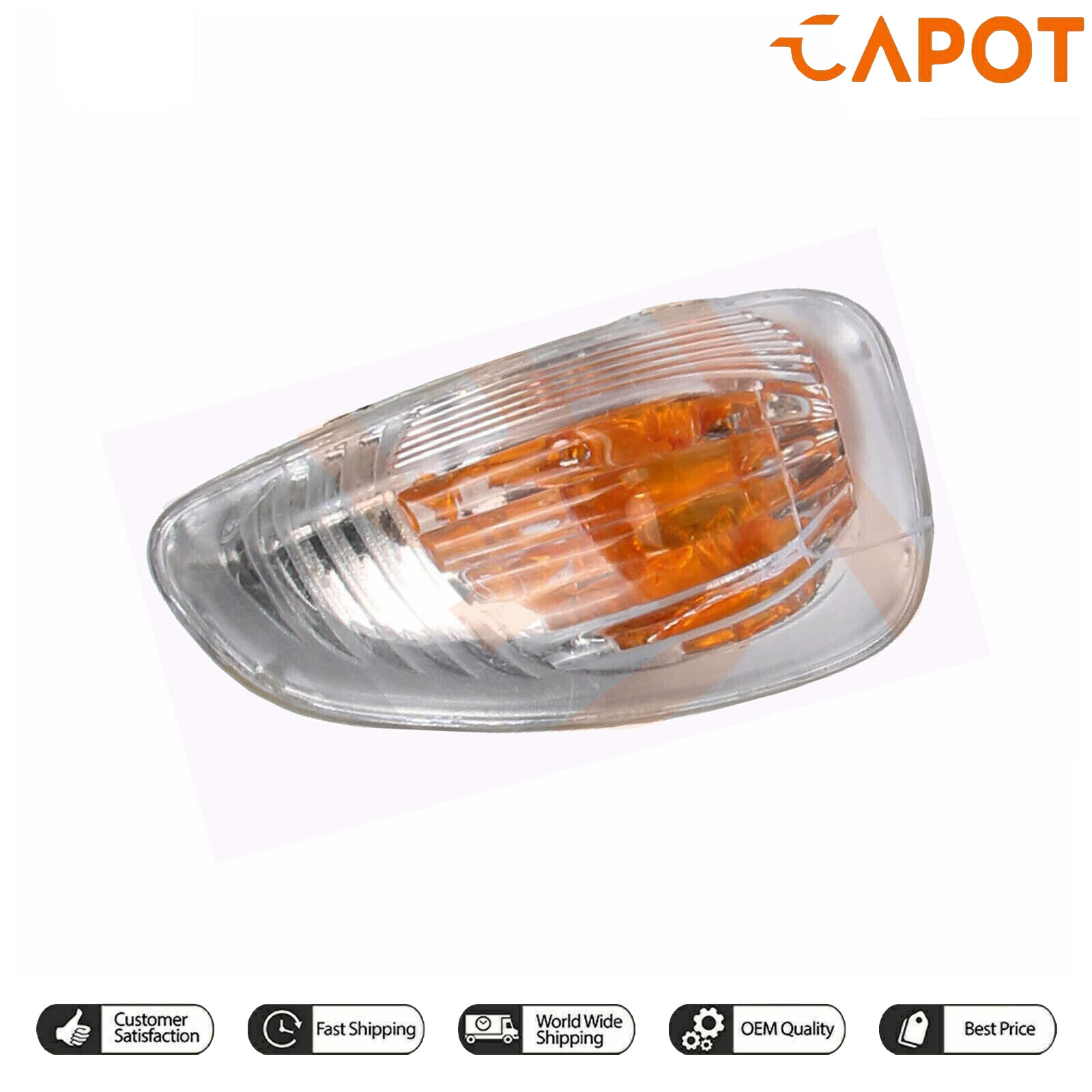 Wing Mirror Indicator Lens Left For Renault Master 3 Vauxhall Movano ...