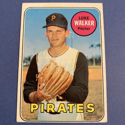 1969 Topps Baseball Luke Walker Pittsburgh Pirates #36 VG | eBay