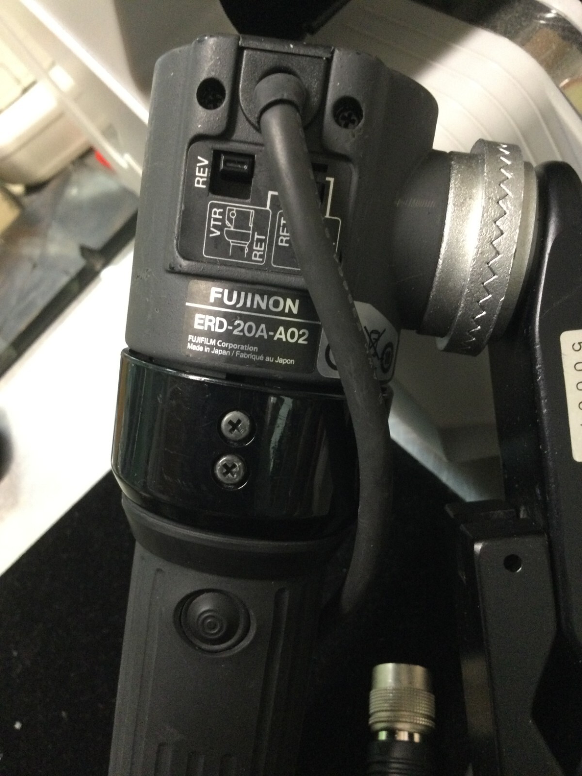 Fujinon ERD-20A-A02 Zoom Demand with MCA-7 Mounting Clamp, Gray | eBay