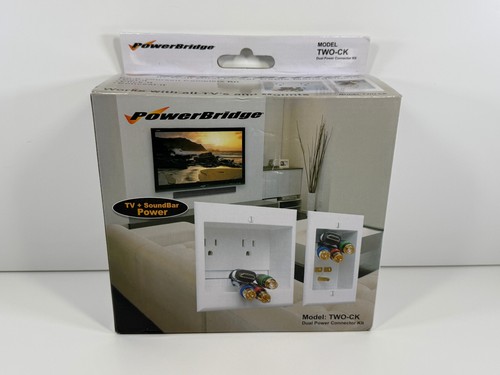 PowerBridge TWO-CK Dual Connector Kit In-Wall Power Cable Management | eBay