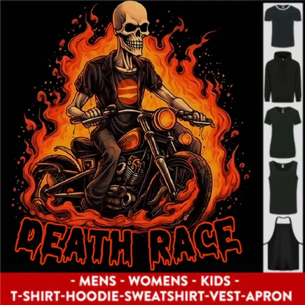 Death Race Skull Logo