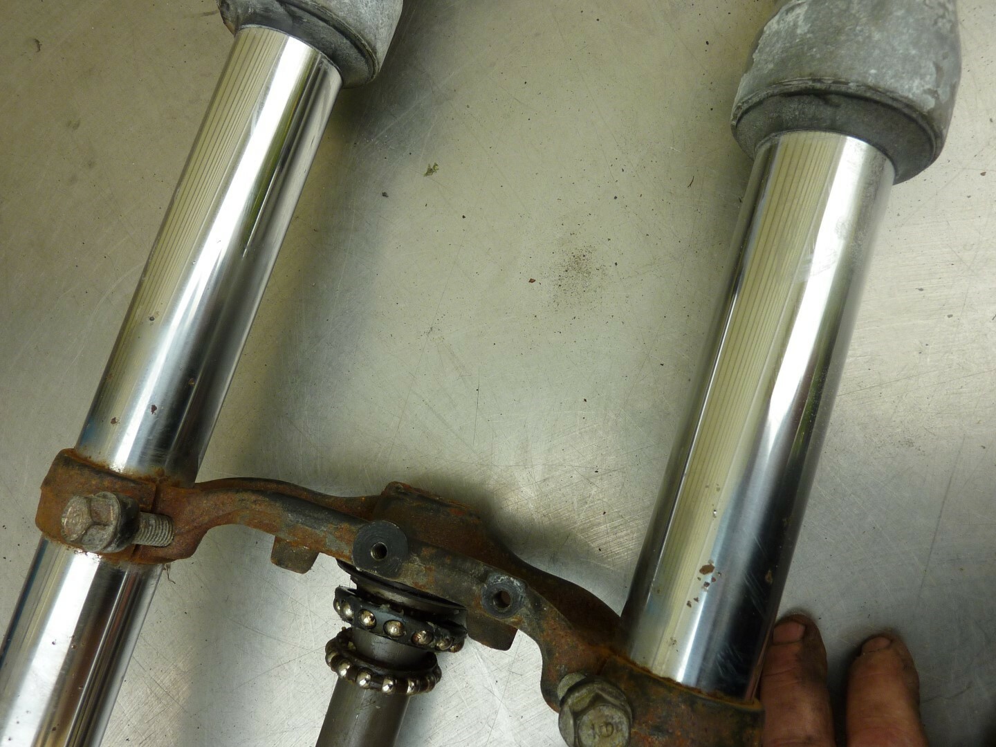 Front forks suspension VFR750F Interceptor Honda VFR 750 90 -93 RC36# ...