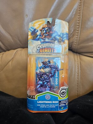 Skylanders Giants Metallic Purple Lightning Rod in Box Brand New ...