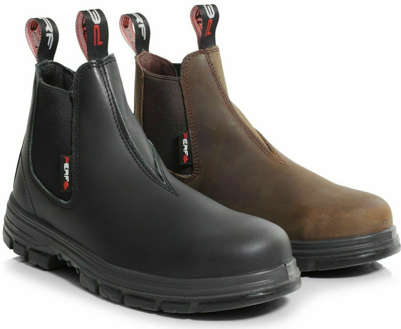 MENS DEALER WATERPROOF LIGHTWEIGHT CHELSEA STEEL TOE CAP SAFETY WORK ...