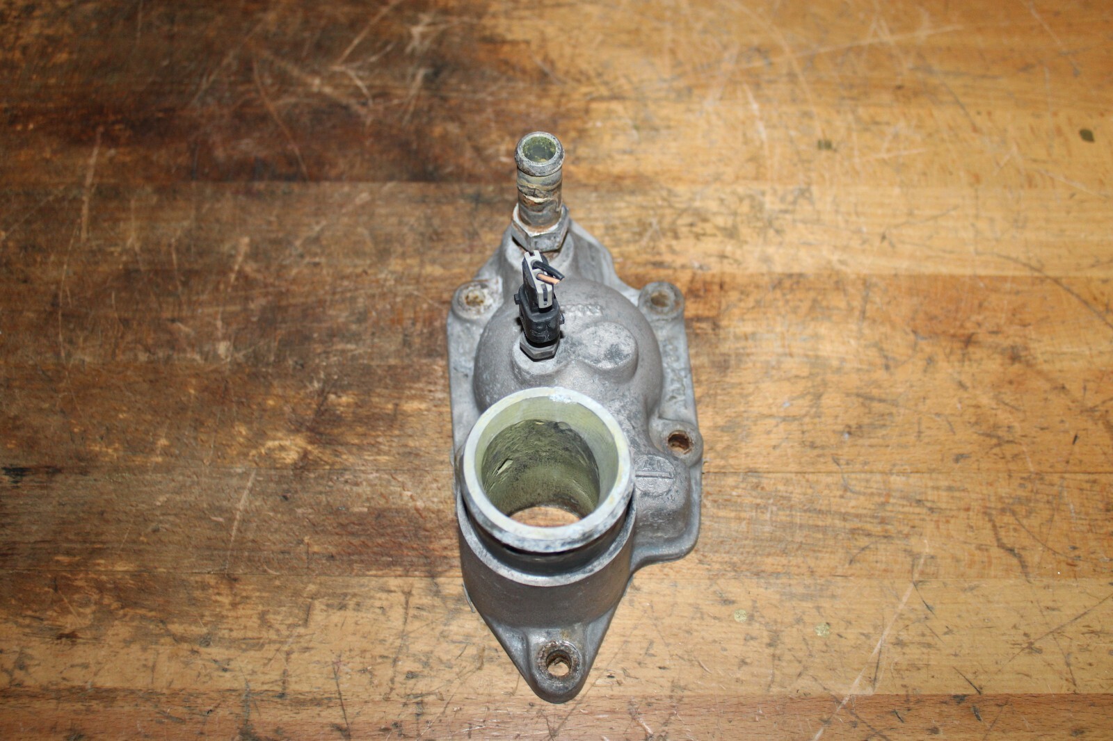 94-02 Dodge RAM V10 Thermostat Housing Aluminum 53020077 Factory for ...