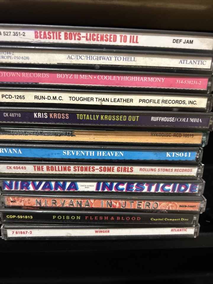 36 CDs And 5 Doubles?Metal Rock And A Couple Old Rap Cd Lot | eBay