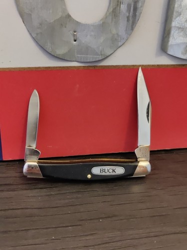 Vtg 1988 Buck 309 USA Cadet Pocket Knife 2-Blade Slipjoint EDC (EX SNAP ...