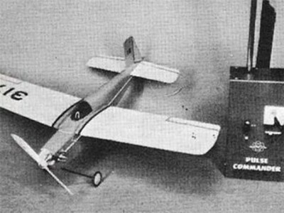 CO2 Bee Sport Model 20" Wingspan RC Model Airplane Printed Plans ...