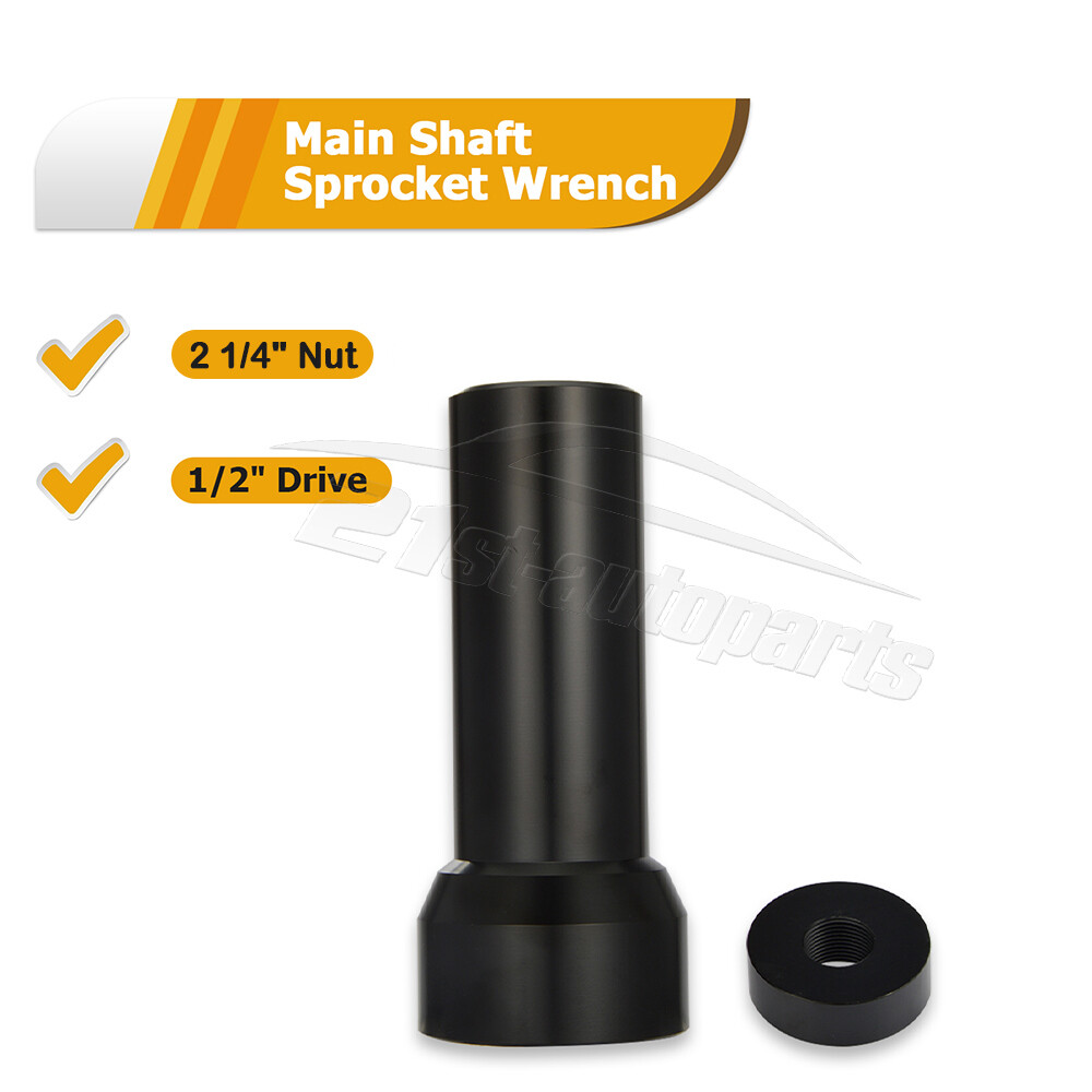 For Harley Big Twin Cam Mainshaft Sprocket Wrench Tool 2 1/4" Pulley ...