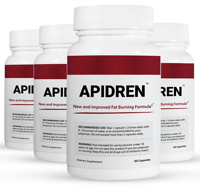 4 Pack Apidren, formula to help you burn fat-60 Capsules x4 | eBay