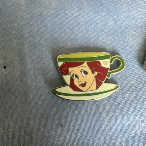 Little Mermaid Ariel Tea Cup Individual Pin Disney Park Trading Pins ...