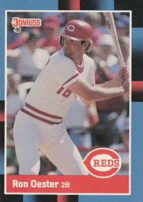 FREE SHIPPING-MINT-1988 Donruss #246 Ron Oester Cincinnati Reds ...