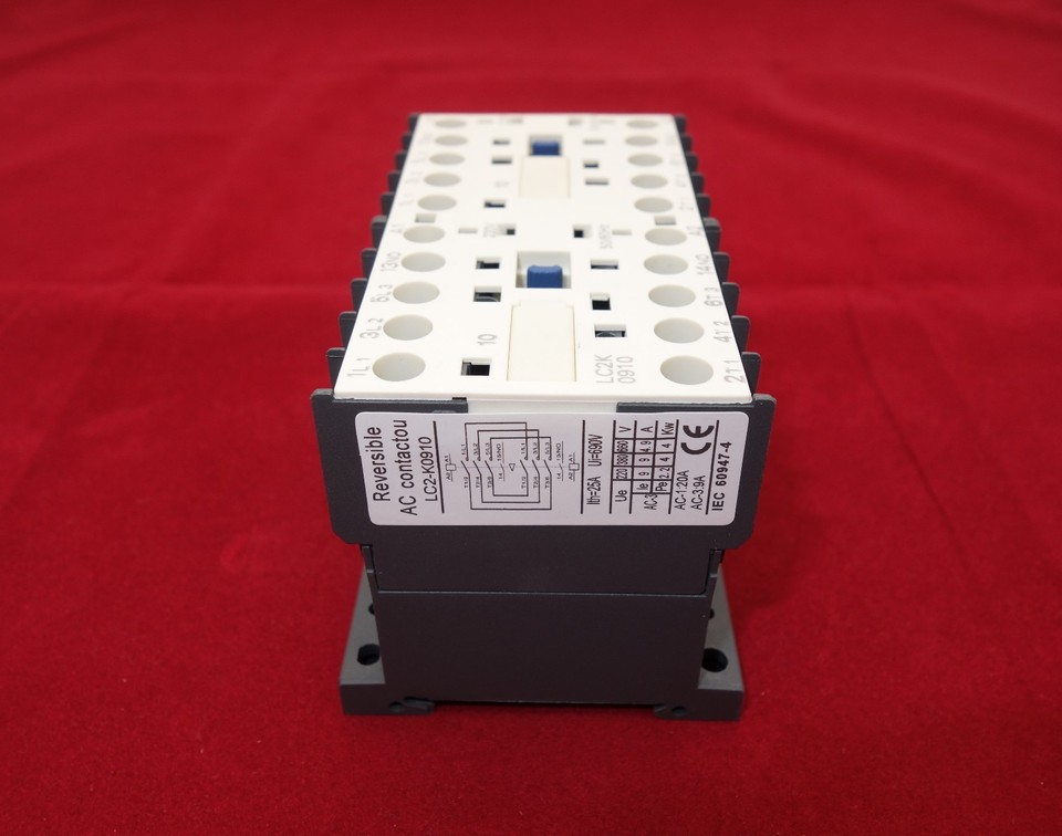 1PC Reversing FITS LC2 K0910 Mechanical Interlock CONTACTOR 9A 220V AC ...
