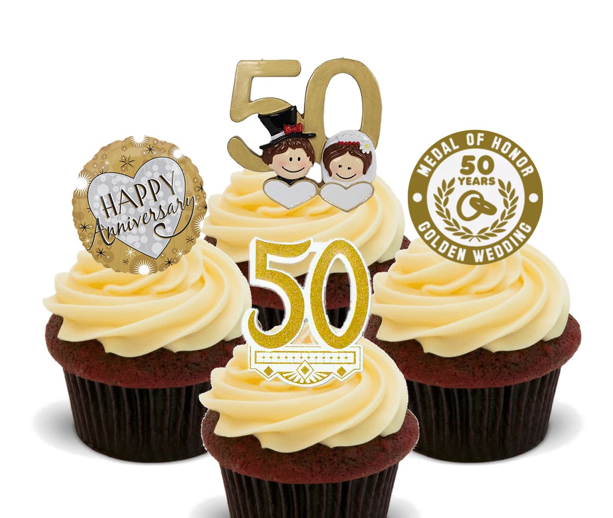 50th Anniversary Cupcake Tree