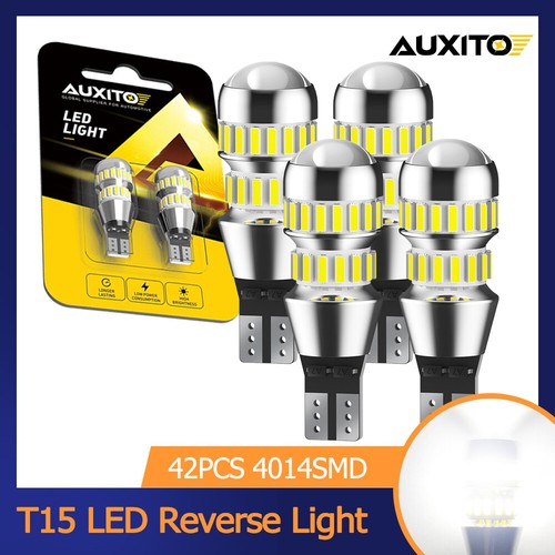 AUXITO White T15 SMD 42LED Backup Reverse Light 912 921 W16W 2800LM Bright 10W | eBay