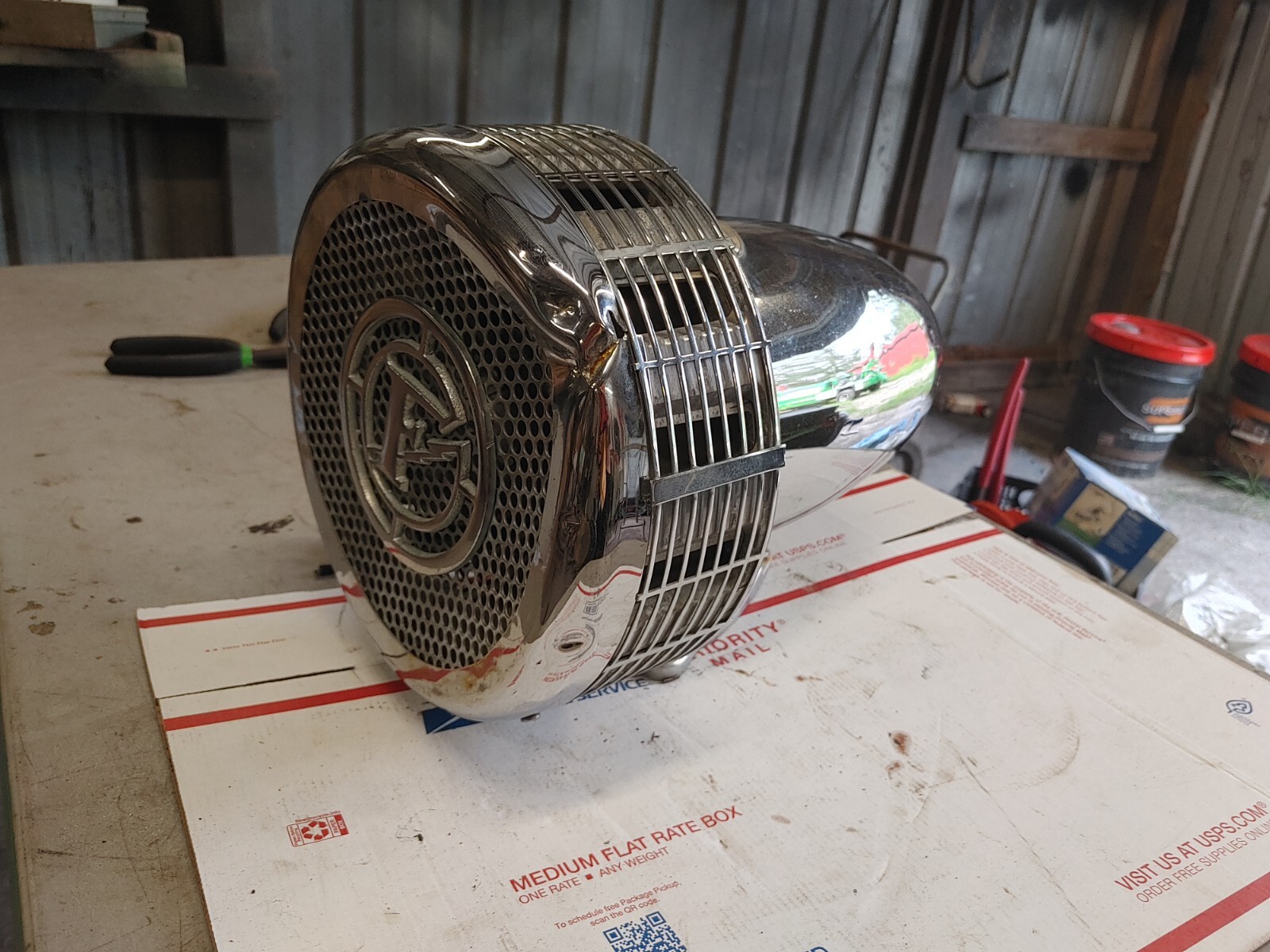 Federal Signal Q2b Siren Fire Truck Vintage | Grelly USA