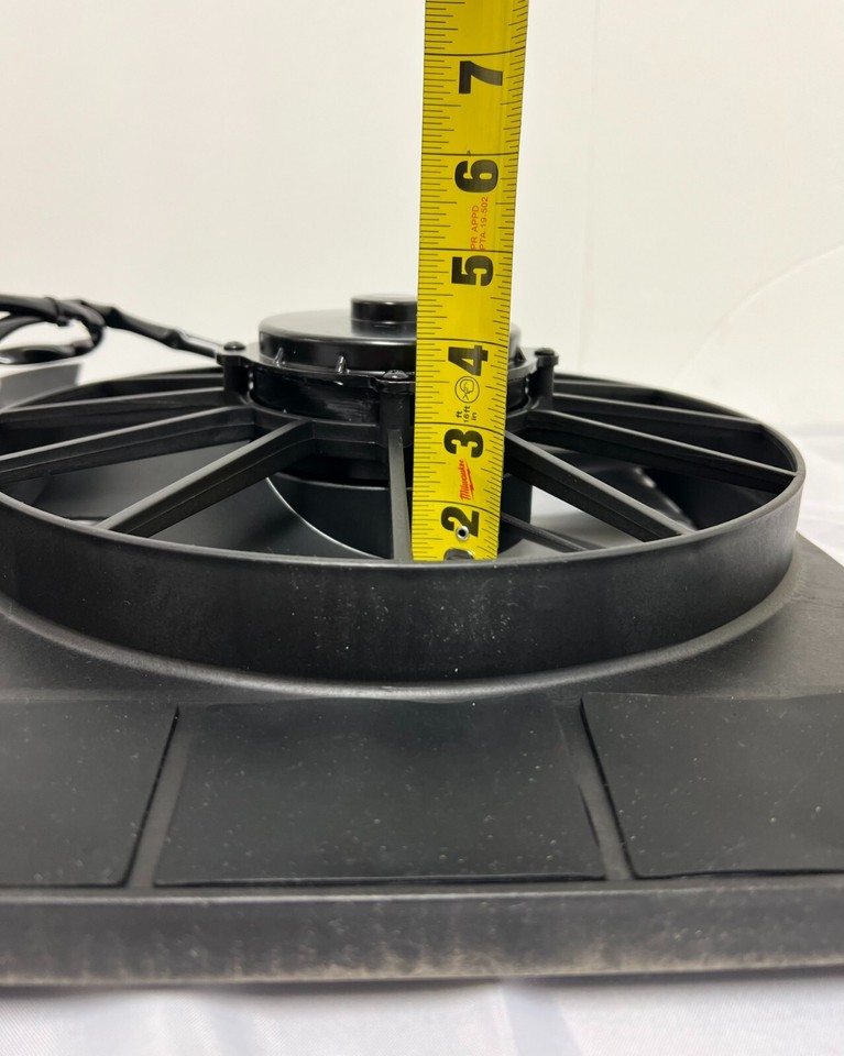 Dual 11" Electric Radiator Cooling Extreme Twin Fans 24 x 16 High RPM ...