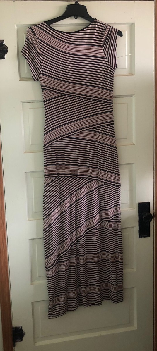 Studio M Striped Maxi Dress