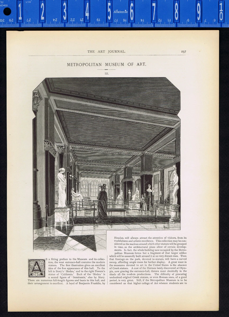 Metropolitan Museum Of Art Entrance Hall