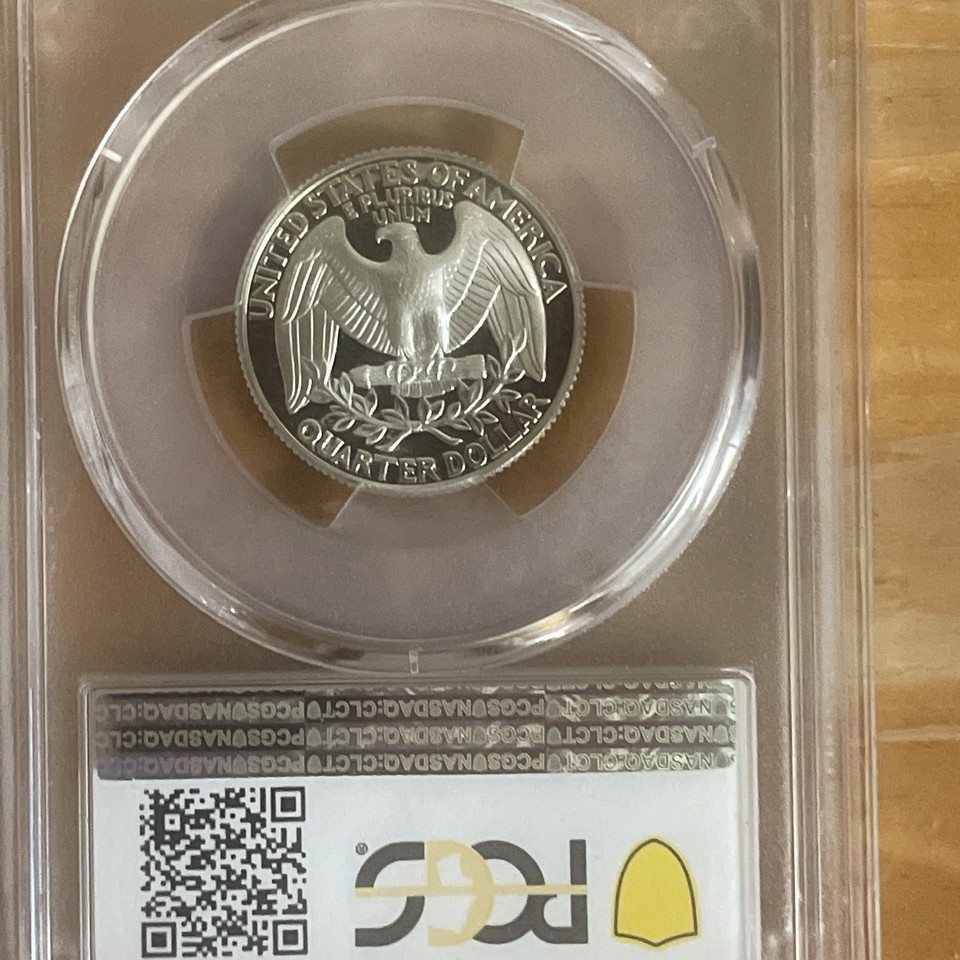 1998-S Washington Quarter Silver PR69 DCAM PCGS Blue Label *5158 | eBay UK