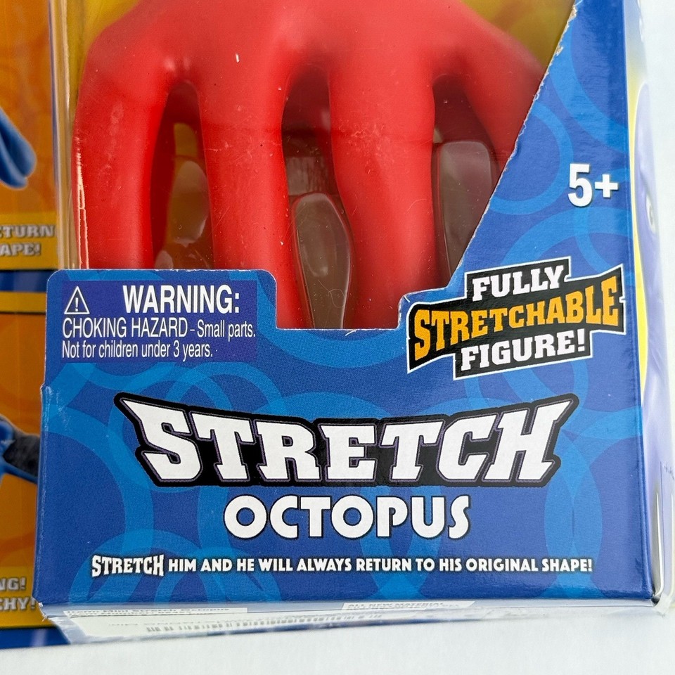 The Original Stretch Armstrong Octopus Action Figure Red New Factory ...