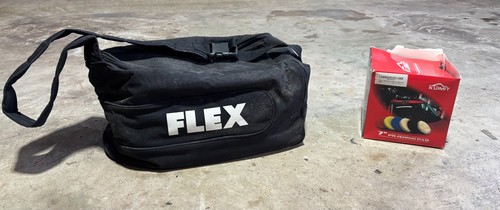 Flex XC 3401 VRG random orbital polisher with Flex storage bag and ...