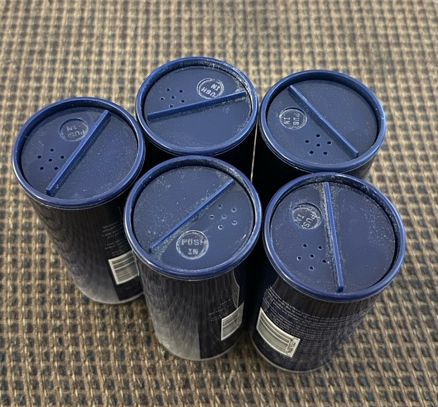 (Lot Of 5) AVON NIGHT MAGIC EVENING MUSK Shimmer Fragrance Body Powder ...