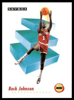 1991-92 SkyBox Buck Johnson Houston Rockets #103 | eBay