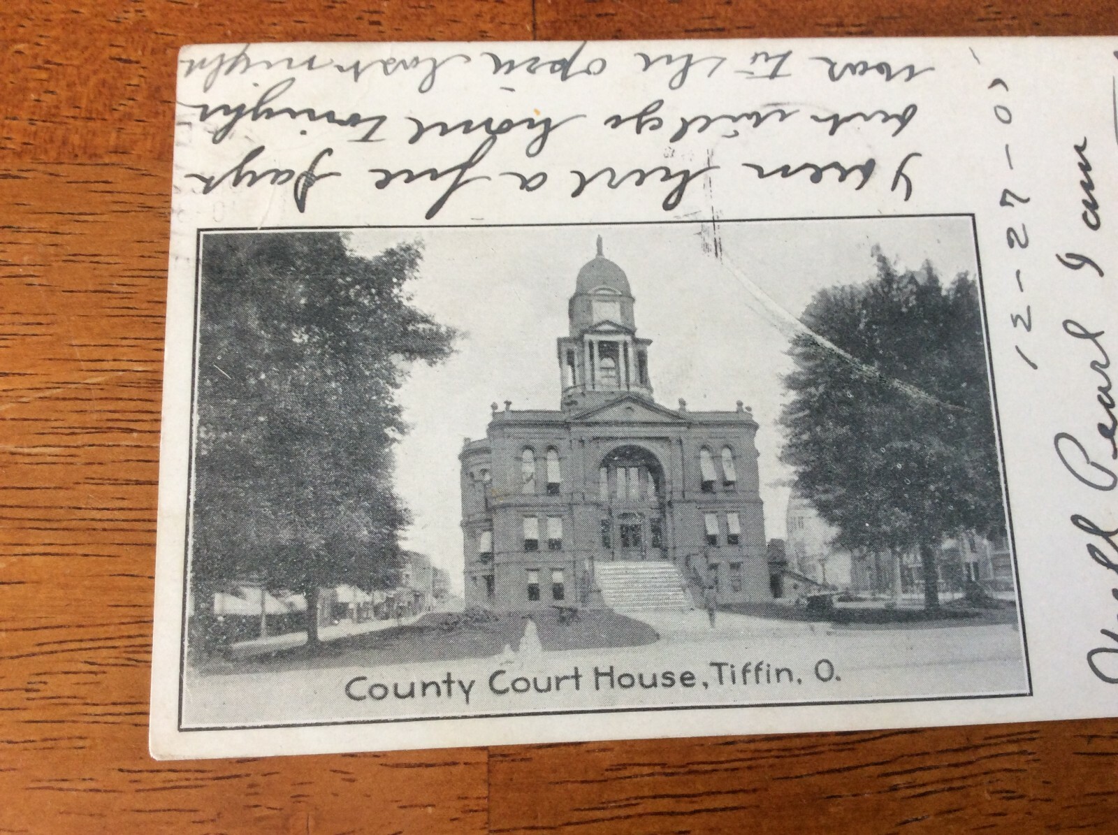 Postcard Tiffin, Ohio. Early View of County Court House. Posted 1905 | eBay