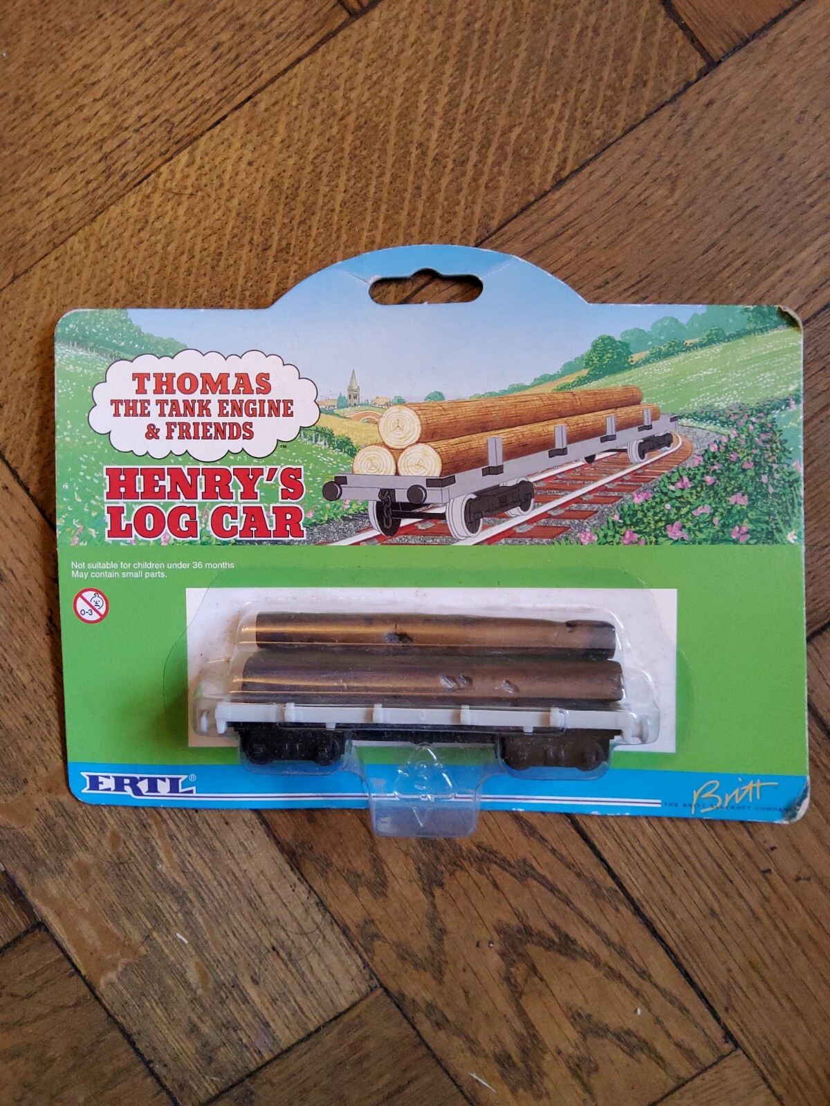 Thomas The Tank Engine & Friends ERTL HENRY'S LOG CAR NEW AND SEALED ...