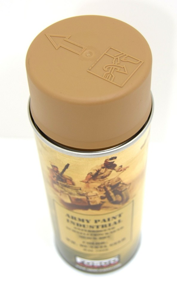 DUNKEL GELB Army Spray Paint Cans 400ml Dark Yellow RAL 7028 Military ...