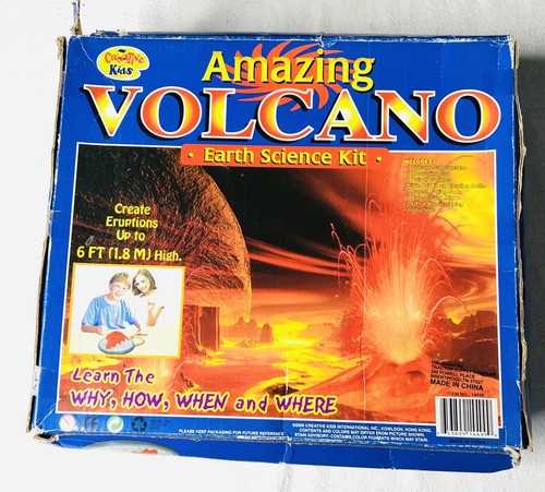 Amazing Volcano Earth Science Kit Project Volcanoes Creative Kids Set ...