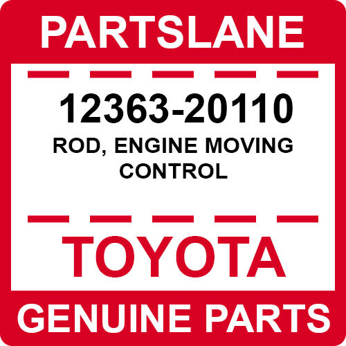 12363-20110 Genuine Toyota Upper Dogbone Engine Mount 1236320110 for ...