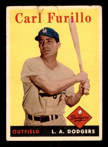 1958 Topps Baseball #417 Carl Furillo PR *e1 | eBay