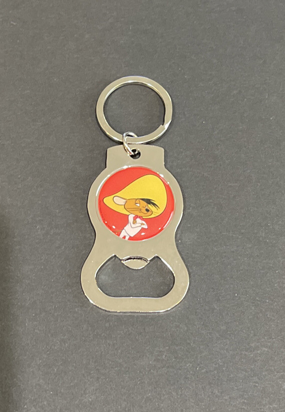 Speedy Gonzales Logo Keychain with Bottle Cap Opener | eBay