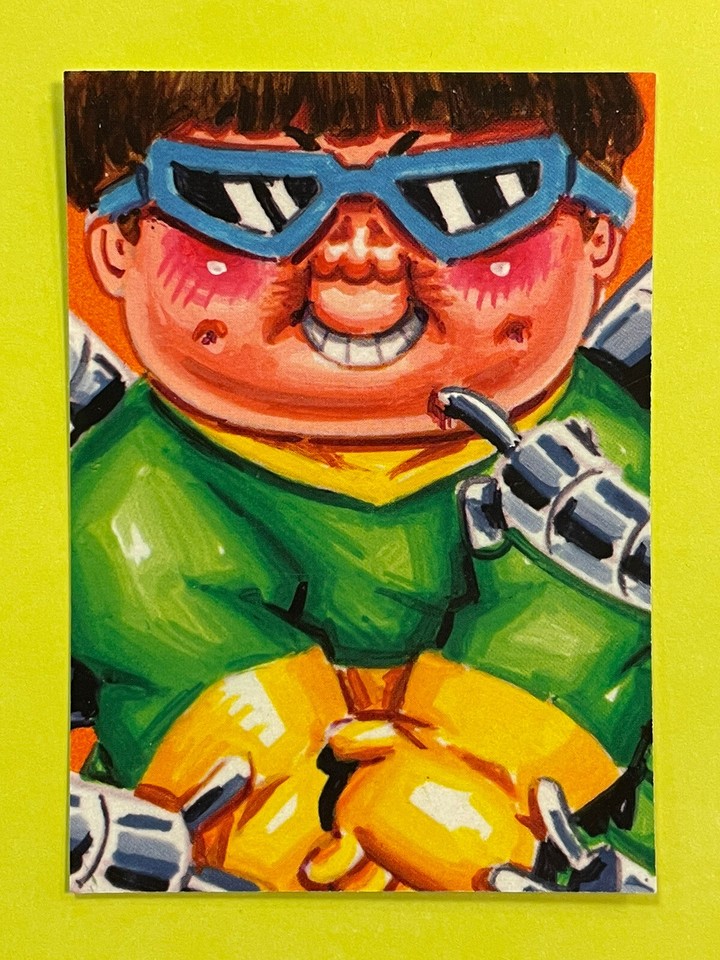 Planet Terry 23b Sticker Card 2019 Marveless Kids Marvel GPK Parody ...
