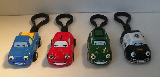 CHEVRON MINI CARS Lot of 4 Patty Patrol,Freddy 4-wheeler,Pete Pickup ...
