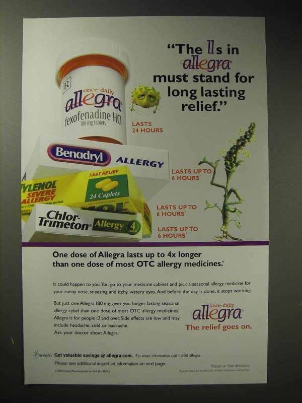 Allegra Ad