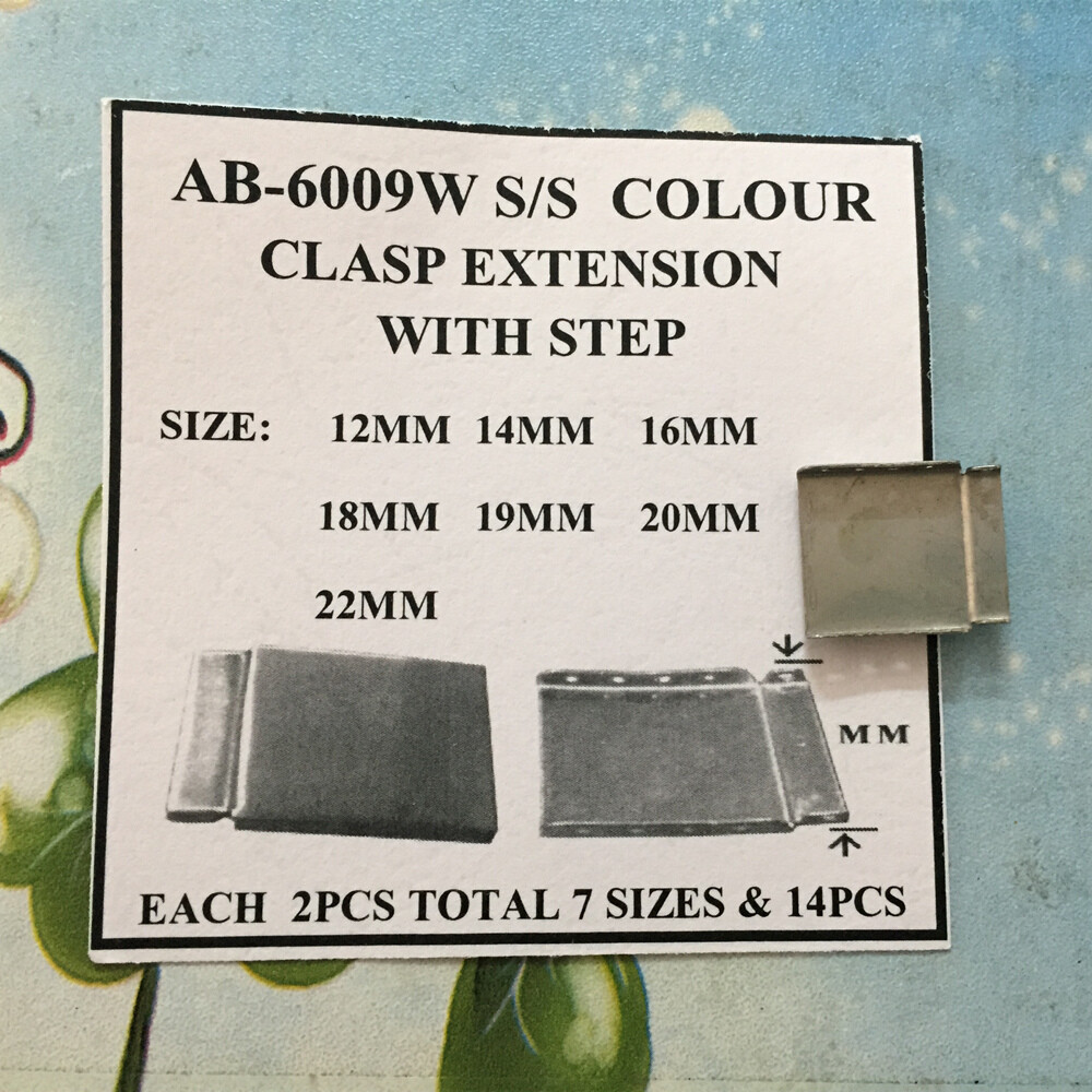 14pcs Gold and Silver Watch Strap Bracelet Extender Bands Clasp ...