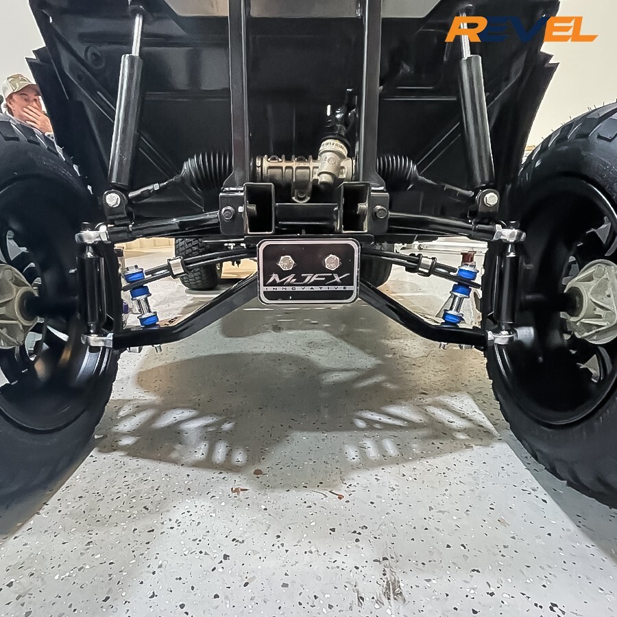 EZGO RXV Golf Cart 6" Lift Kit, 6" Heavy Duty A-Arm Lift for 2008-2013 ...