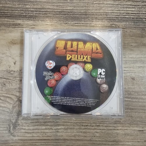 Zuma Deluxe PC Computer Game CD ROM Windows Disc Only | eBay