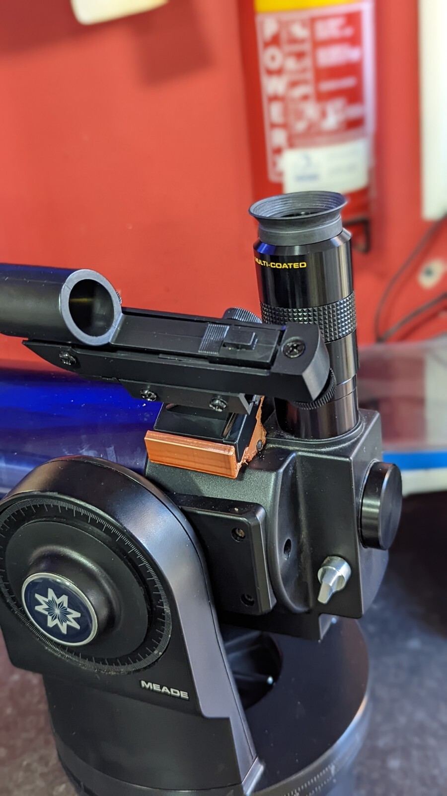 Meade ETX-90 Dovetail Adapter For Red Dot Finderscope finder scope | eBay