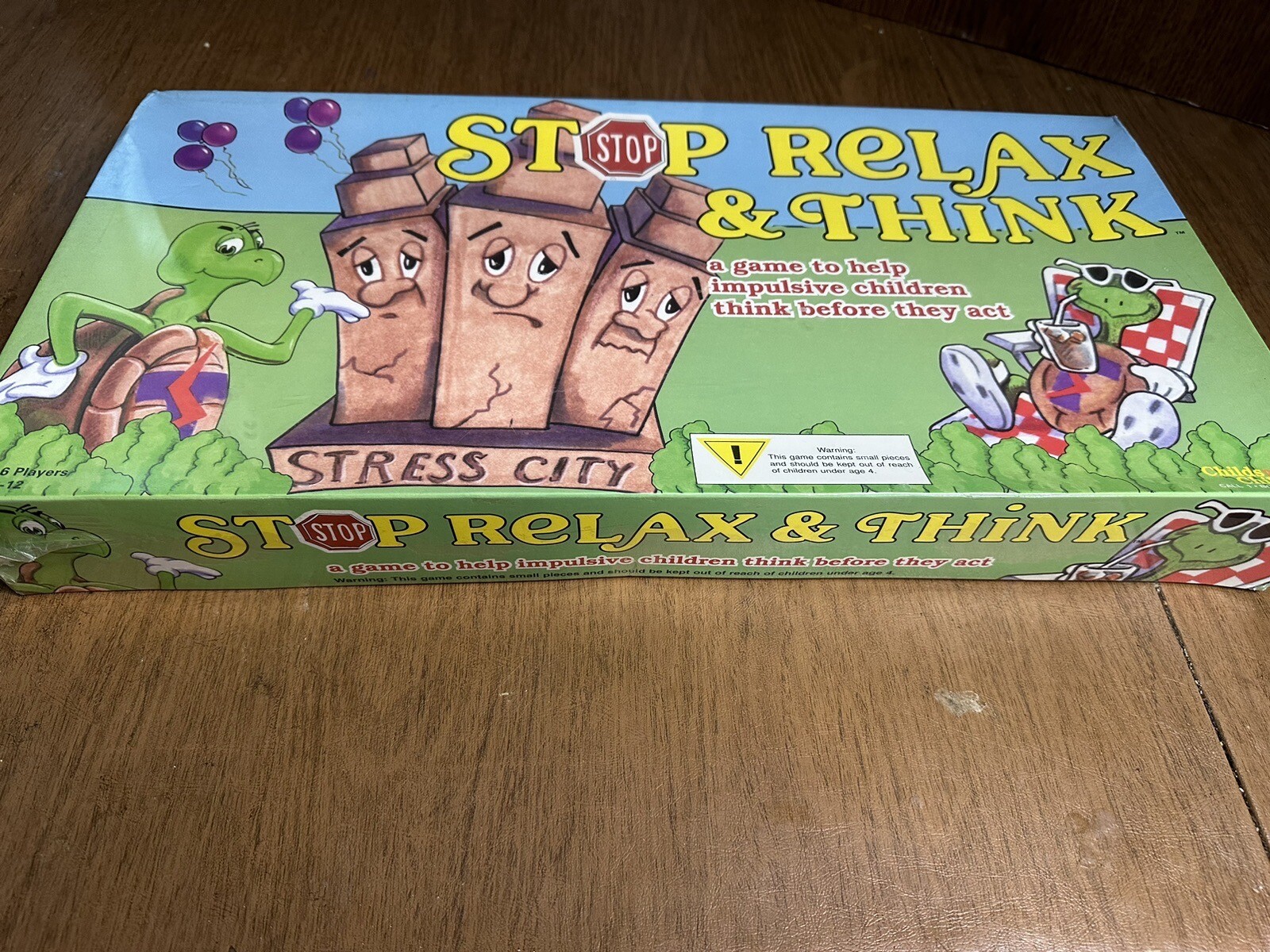 NEW Stop Relax & Think A Game To Help Impulsive Children Think Before ...