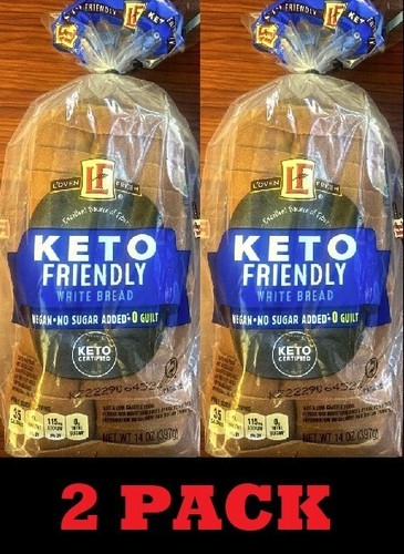 2x ALDI L’OVEN FRESH Keto Friendly WHITE Bread ZERO Net Carbs VEGAN - 2 ...
