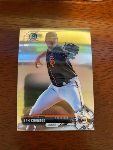 2017 Bowman Chrome Prospects BCP111 Sam Coonrod Giants | eBay