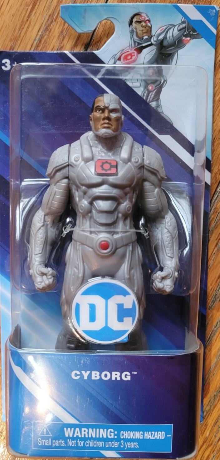 DC Comics Cyborg Teen Titans Action Figure Kids Toy Spin Master New ...